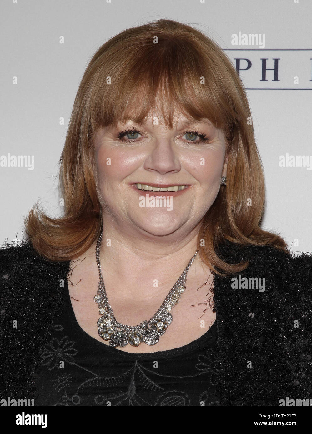 Lesley Nicol arrives on the red carpet at the 'Downton Abbey' Season ...