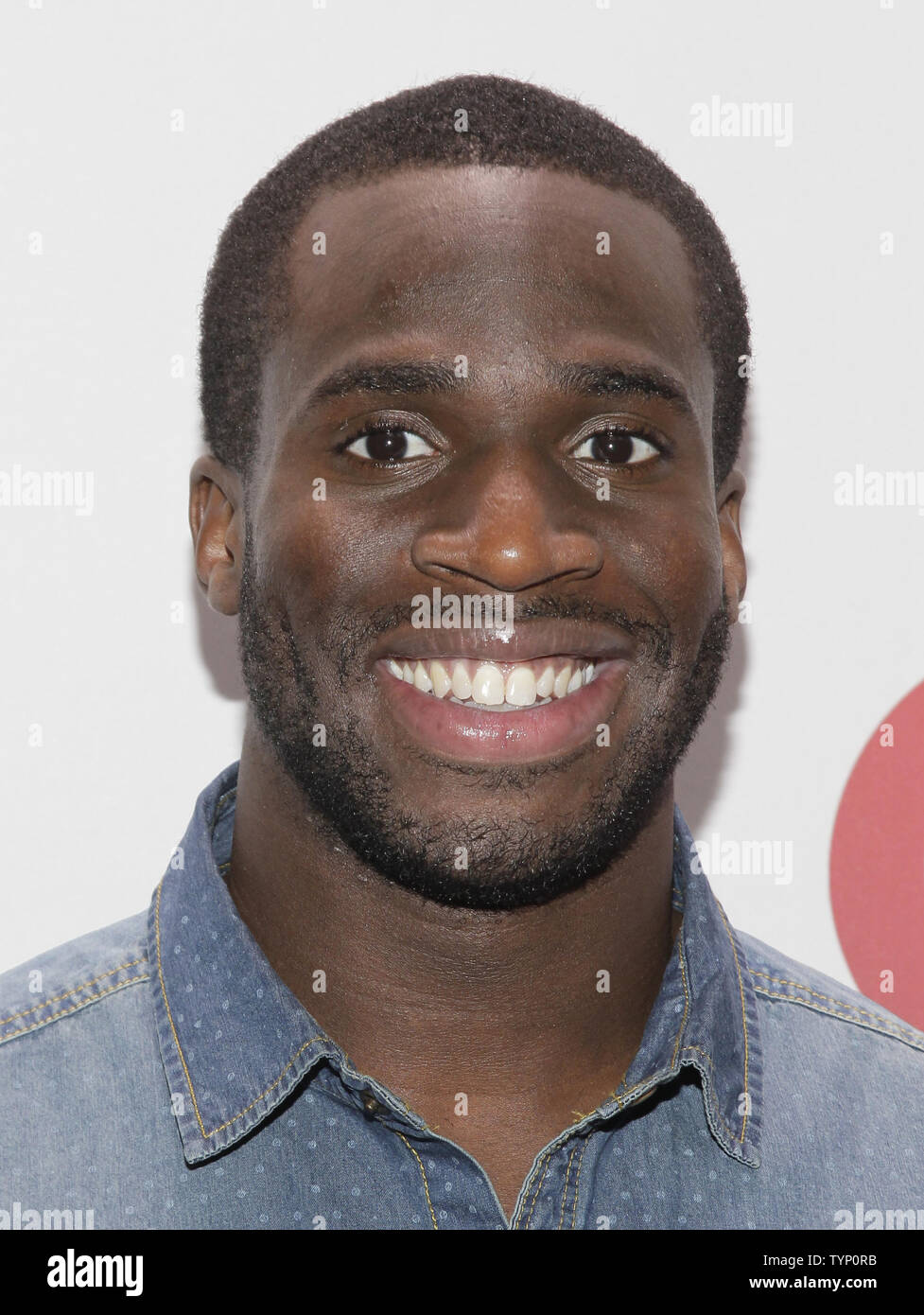 Prince Amukamara arrives on the red carpet at Z100's Jingle Ball at ...