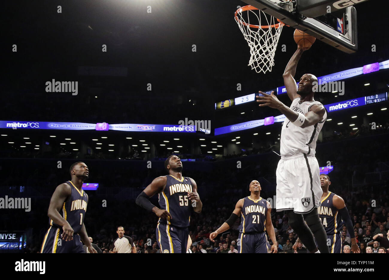 Kevin Garnett Nets Dunk