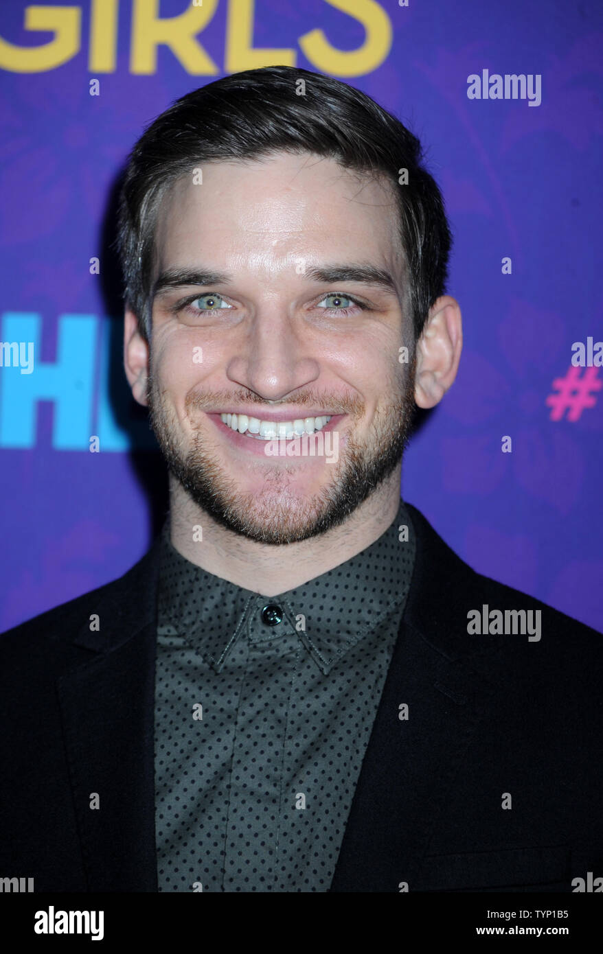 Evan Jonigkeit arrives on the red carpet at the HBO season three ...