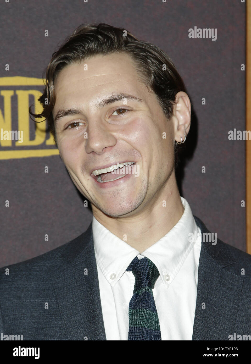Augustus Prew arrives on the red carpet at the 'Klondike' series ...