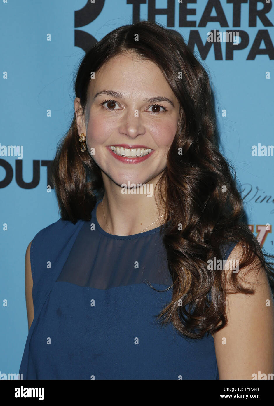 Sutton Foster arrives on the red carpet at "In Here, Life is Beautiful ...