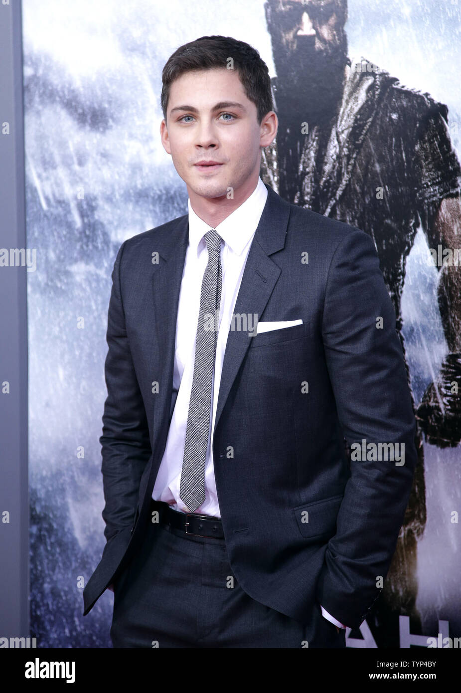 Logan Lerman Noah Premiere