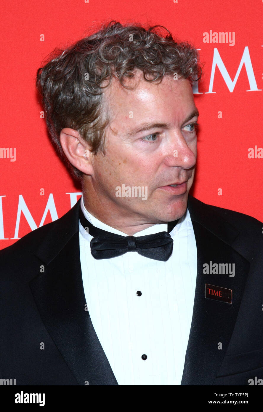Rand Paul arrives on the red carpet at the TIME 100 Gala at Jazz at ...