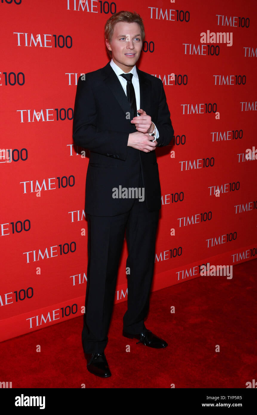 Ronan Farrow arrives on the red carpet at the TIME 100 Gala at Jazz at ...