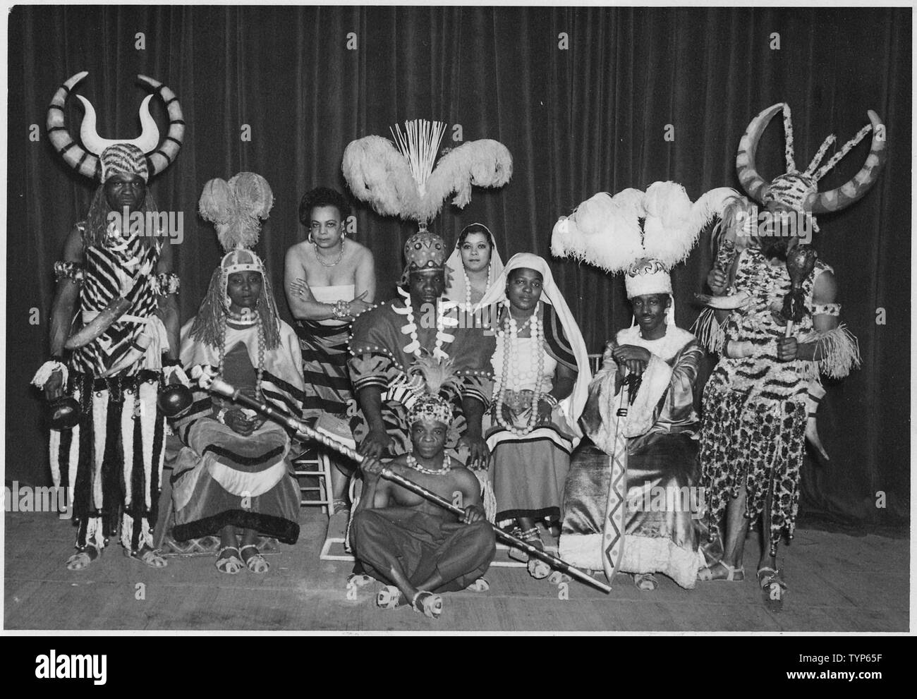 WPA Federal Theater Project in New York:African Theater Group:Bassa ...