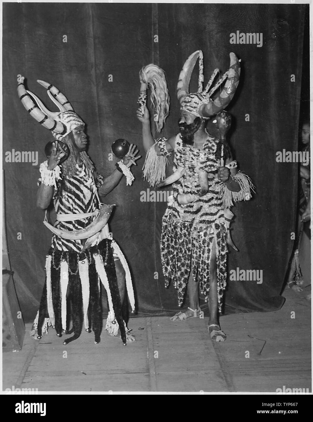 WPA Federal Theater Project in New York:African Theater Group:Bassa ...