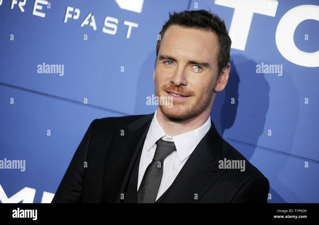 Michael Fassbender arrives on the red carpet at the X-Men: Days Of ...
