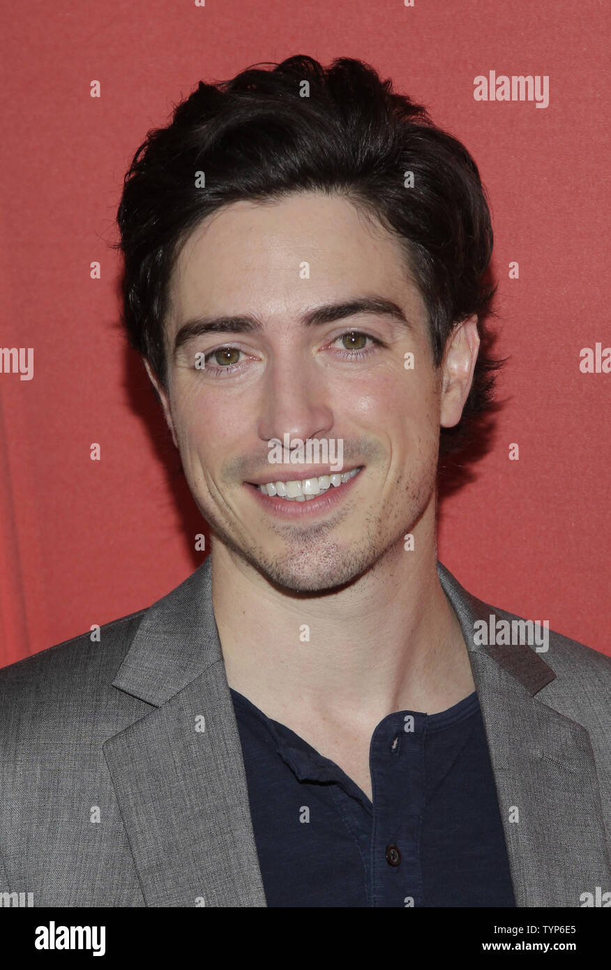 Ben Feldman arrives on the red carpet at NBC's Upfront Presentation at ...