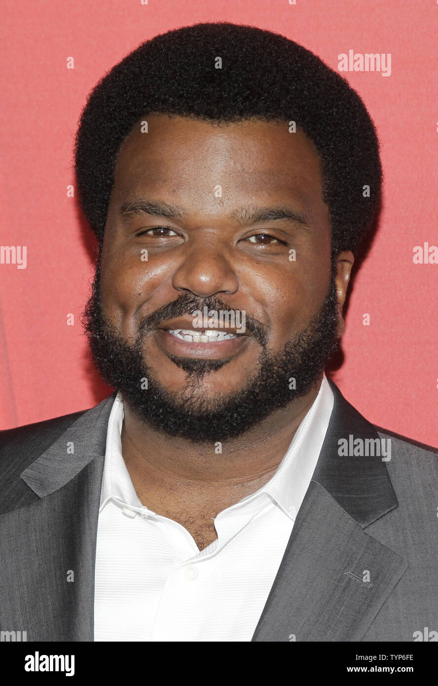 Craig Robinson arrives on the red carpet at NBC's Upfront Presentation ...