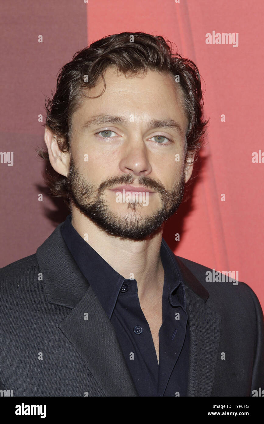 Hugh Dancy arrives on the red carpet at NBC's Upfront Presentation at ...
