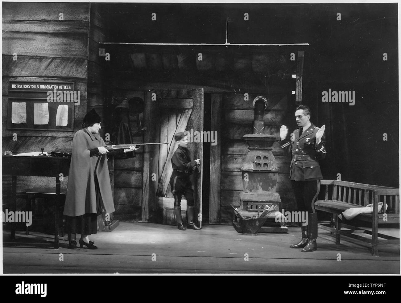 WPA Federal Theater Project in New York:It Can't Happen Here Stock ...