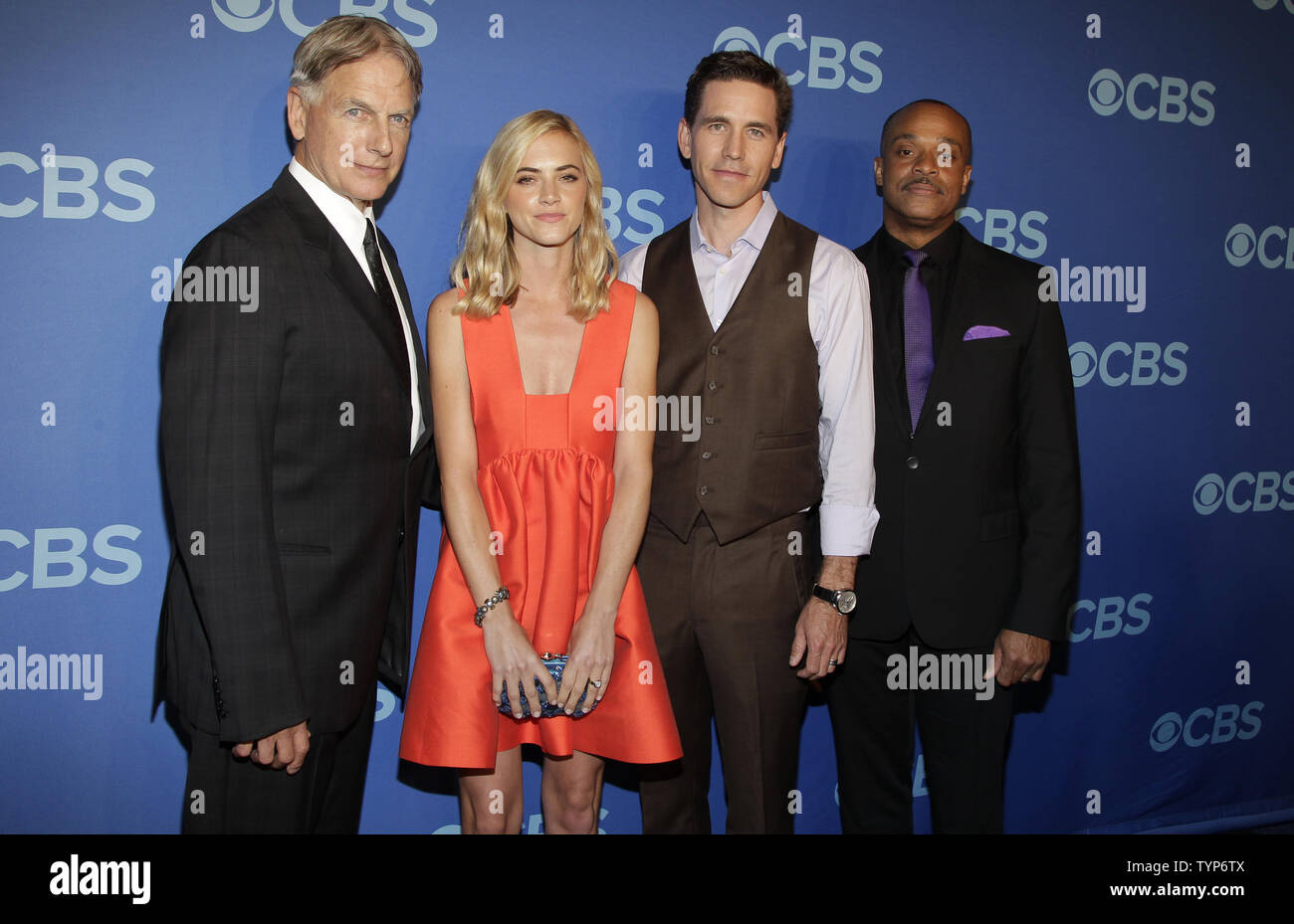 Mark Harmon, Emily Wickersham, Brian Dietzen and Rocky Carroll arrive ...