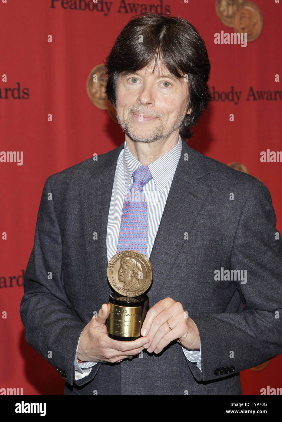Ken Burns arrives on the red carpet at the 73rd Annual Peabody Awards ...