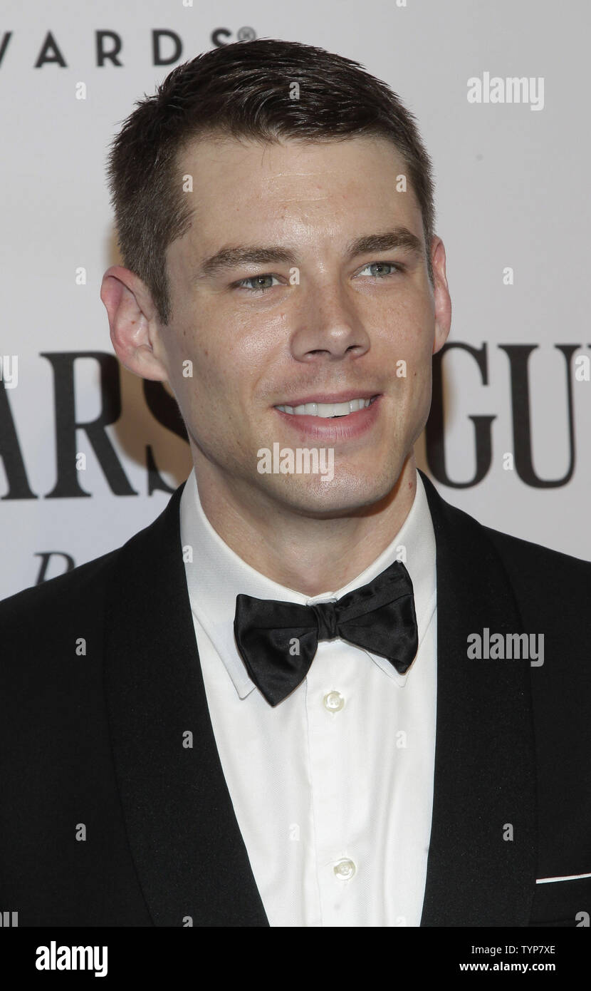 Brian J. Smith arrives on the red carpet at the 68th Tony Awards at ...