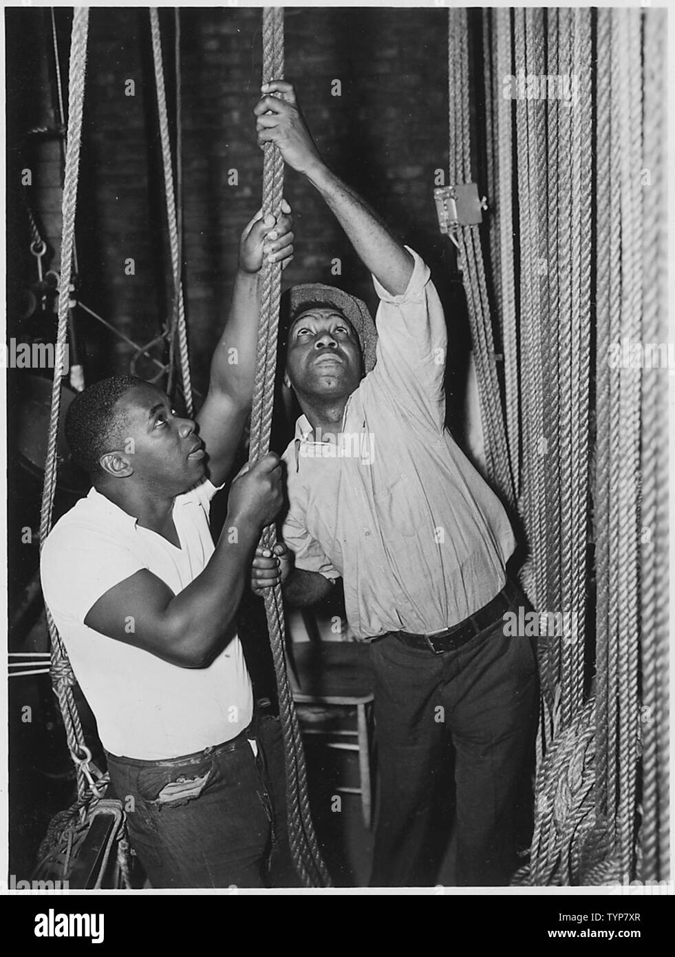 Theater workers hi-res stock photography and images - Alamy