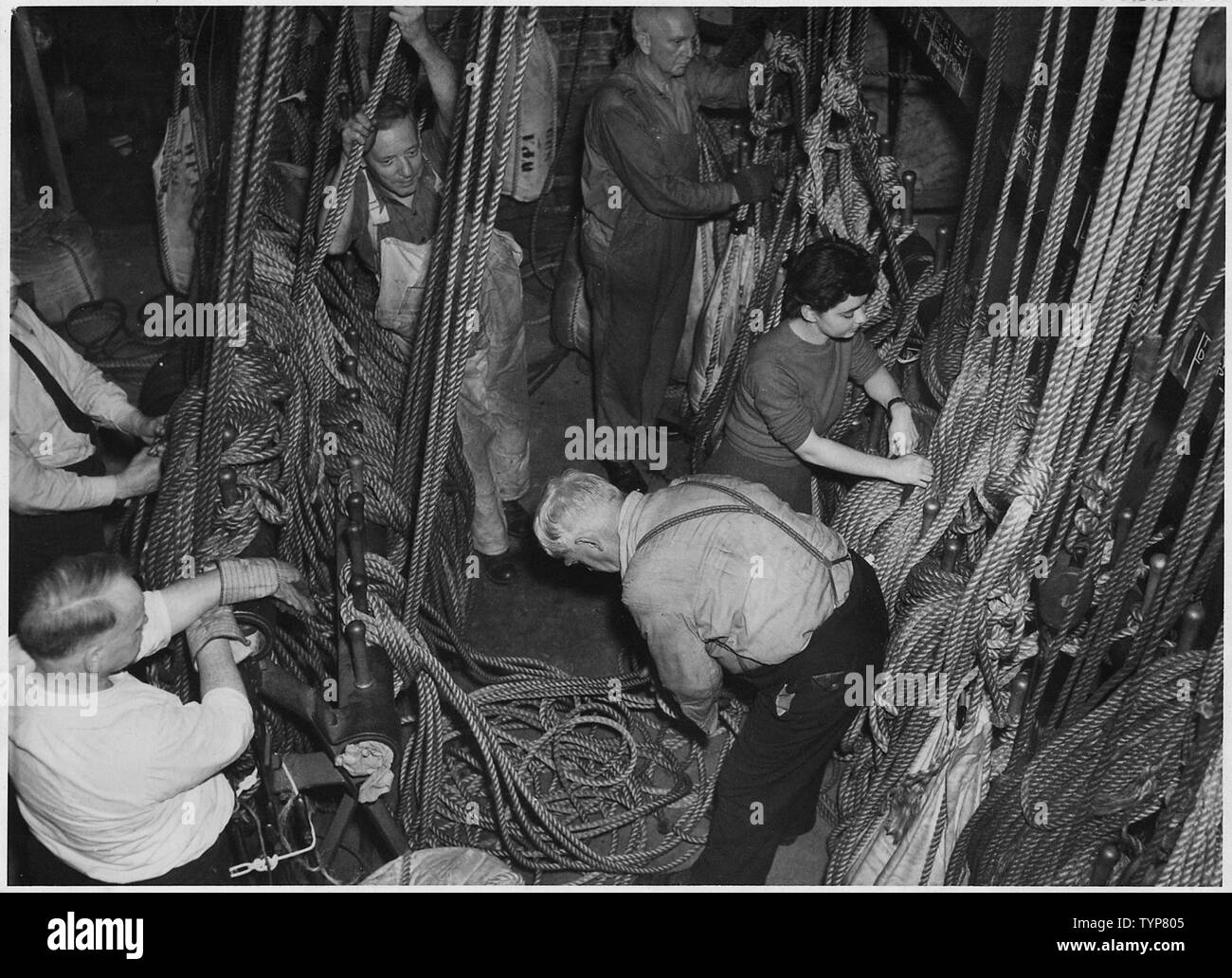 Theater workers hi-res stock photography and images - Alamy