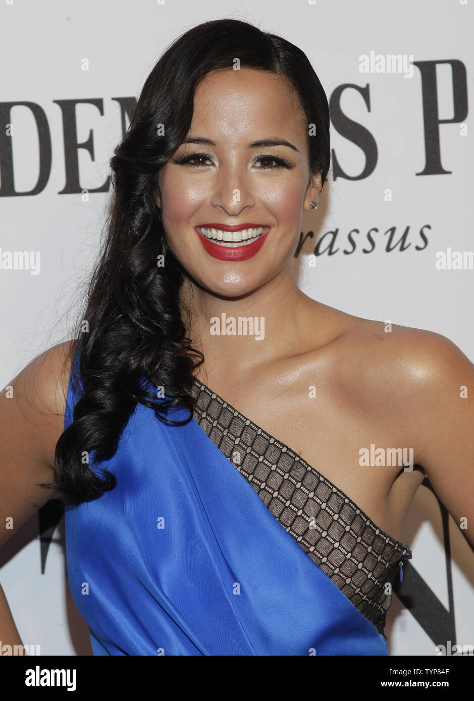 Courtney Reed arrives on the red carpet at the 68th Tony Awards at ...