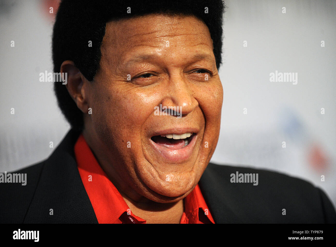 Chubby Checker arrives on the red carpet at the 45th Annual Songwriters ...