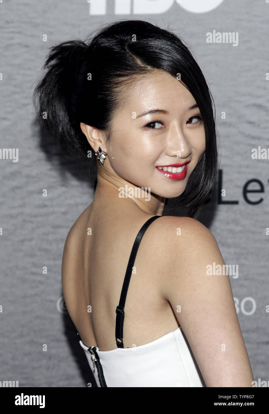 Annie Q arrives on the red carpet at the premiere of HBO's 'The ...