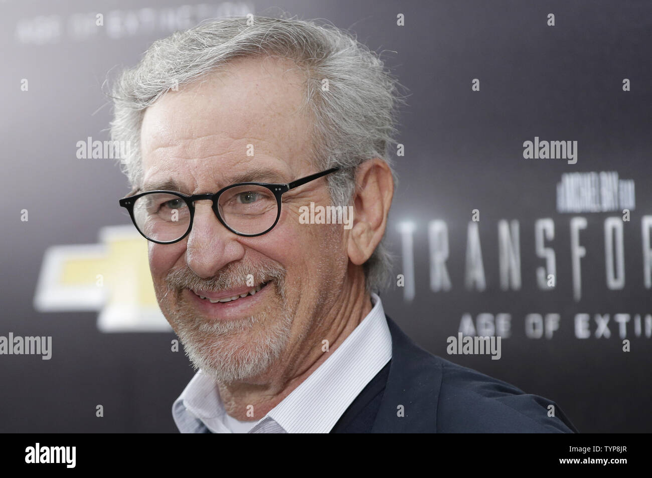 Steven Spielberg arrives on the red carpet at the New York Premiere of ...