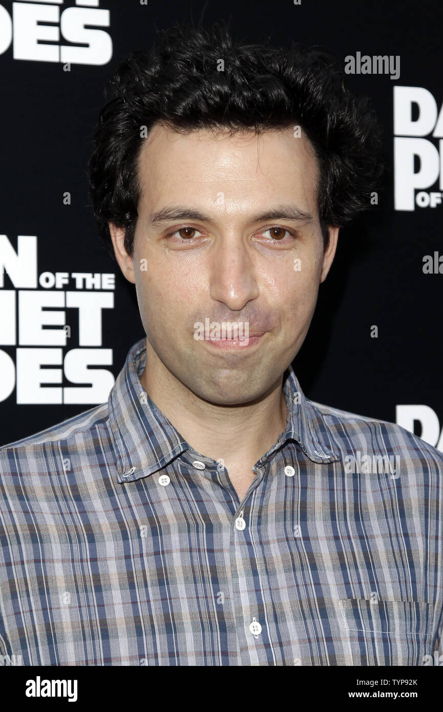 Alex Karpovsky arrives on the red carpet at the 'Dawn Of The Planets Of ...