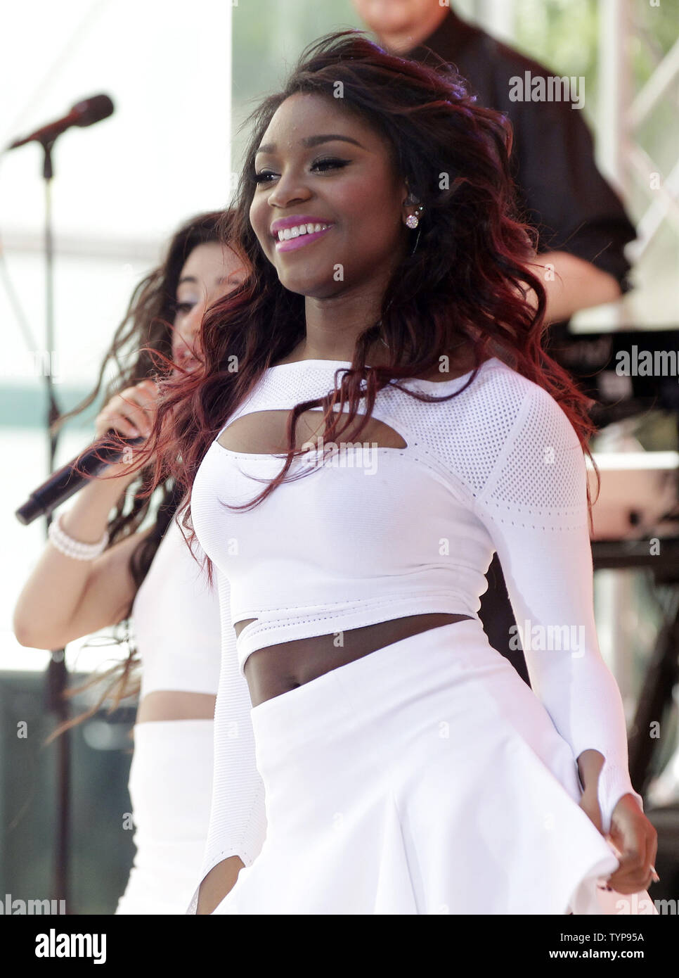 Normani hamilton of fifth harmony hi-res stock photography and images ...