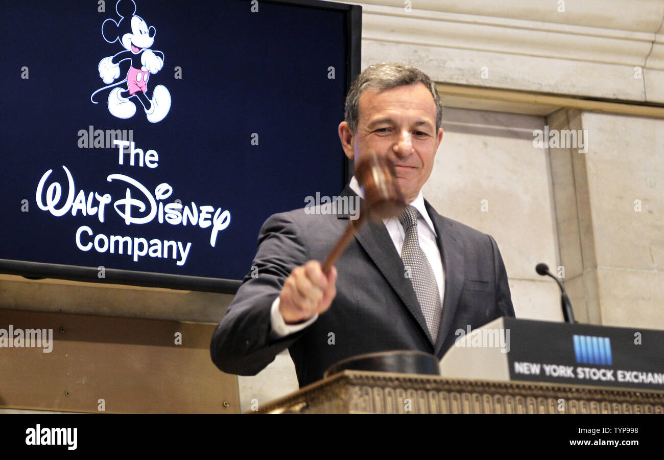 The walt disney company chairman and ceo bob iger hi-res stock ...