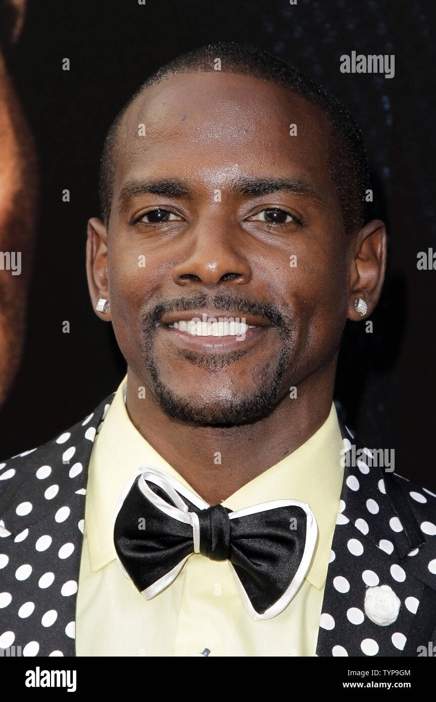 Keith Robinson arrives on the red carpet at the world premiere of 'Get ...
