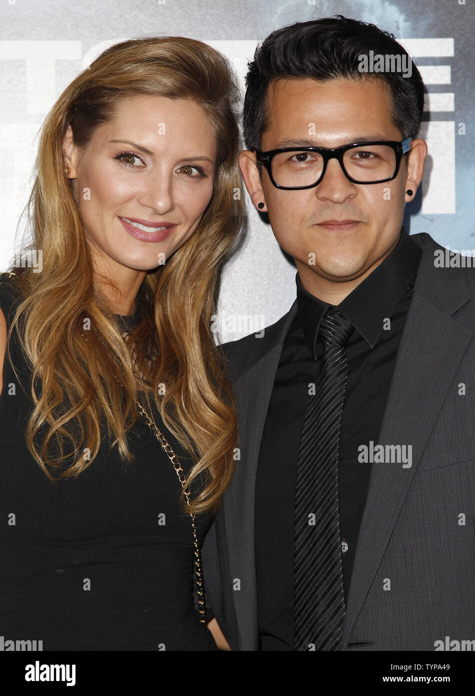 John Swetnam arrives on the red carpet at the "Into The Storm" premiere at AMC Lincoln Square ...
