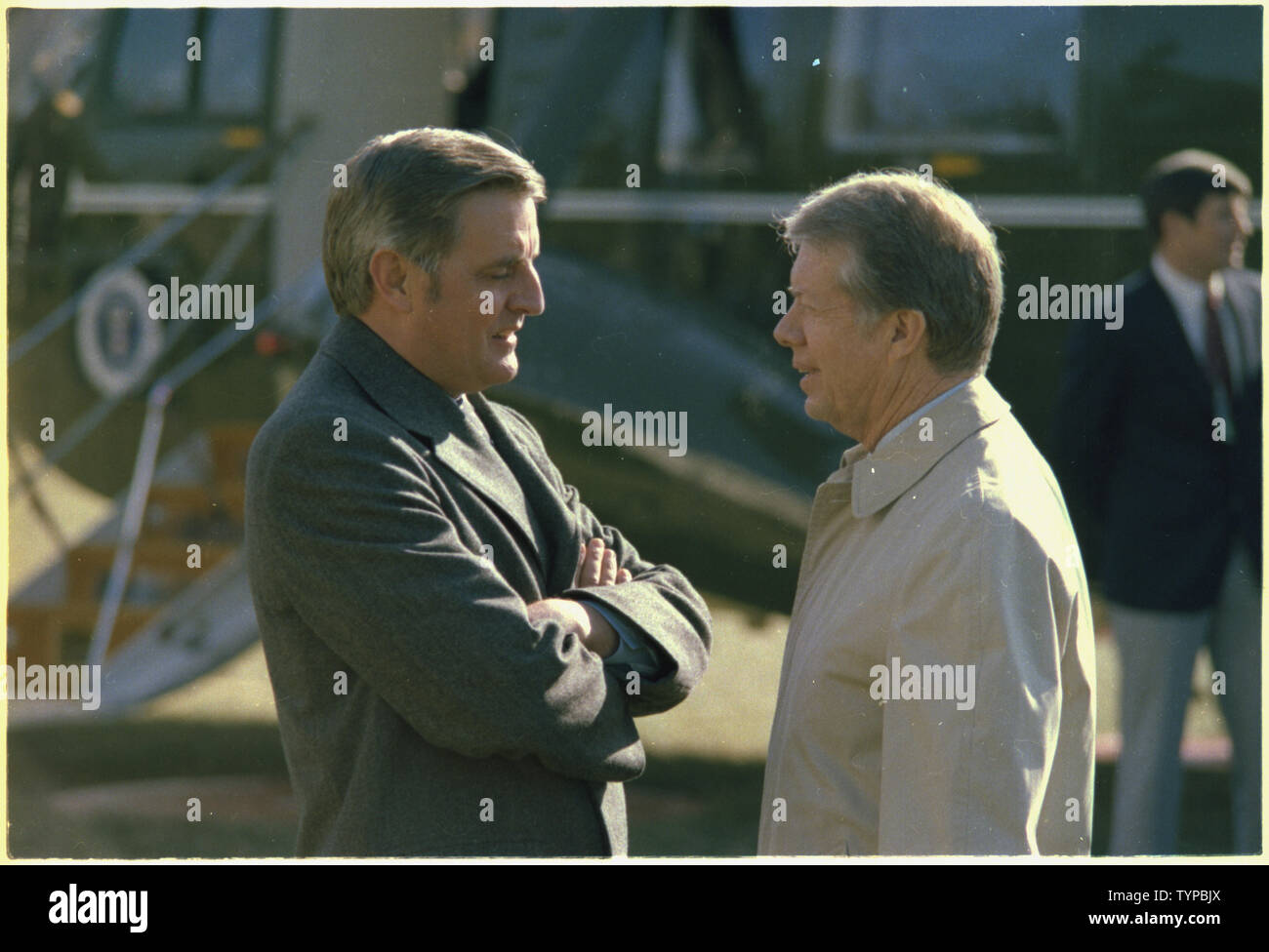 Walter Mondale and Jimmy Carter Stock Photo - Alamy