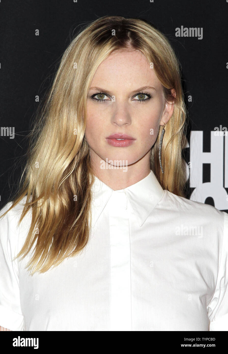 Anne V. arrives on the red carpet for Fashion Rocks at Barclays Center ...