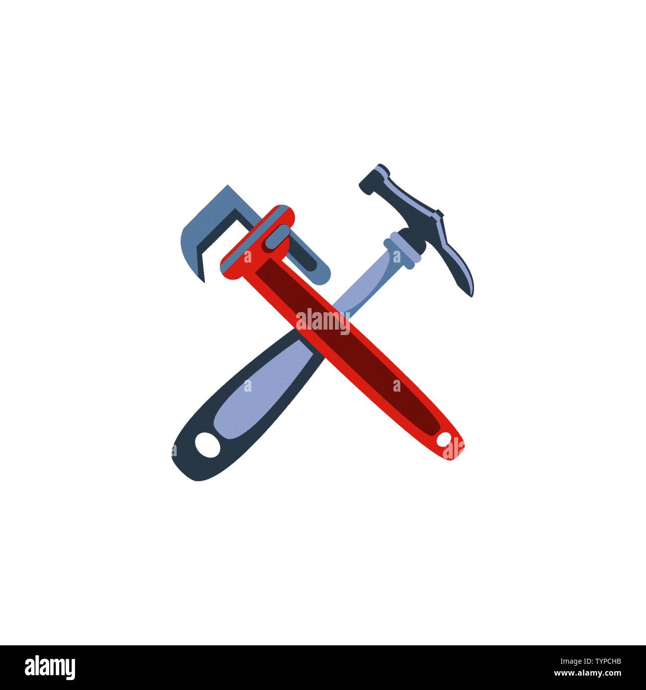 Tools design, under construction work repair progress reconstruction ...