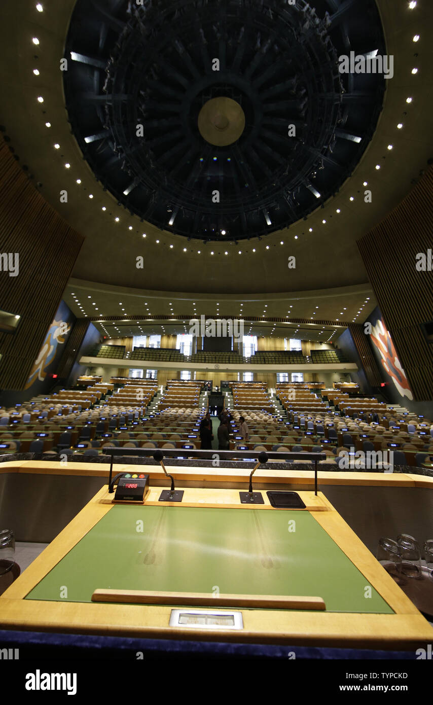 The newly renovated General Assembly Hall is ready to host the 69th ...