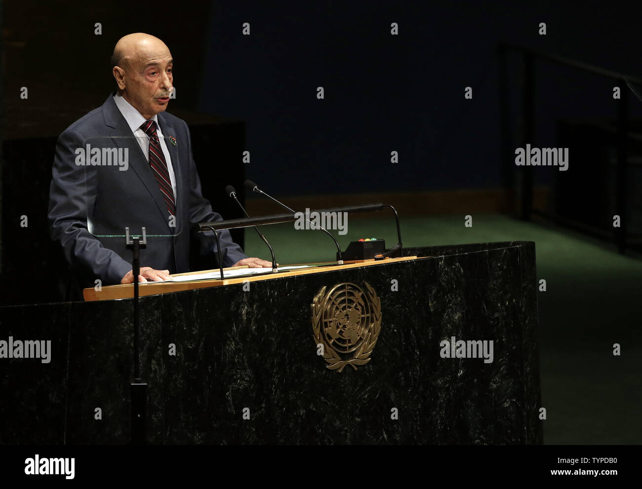 President of the House of Representives of Libya Agila Saleh Essa ...