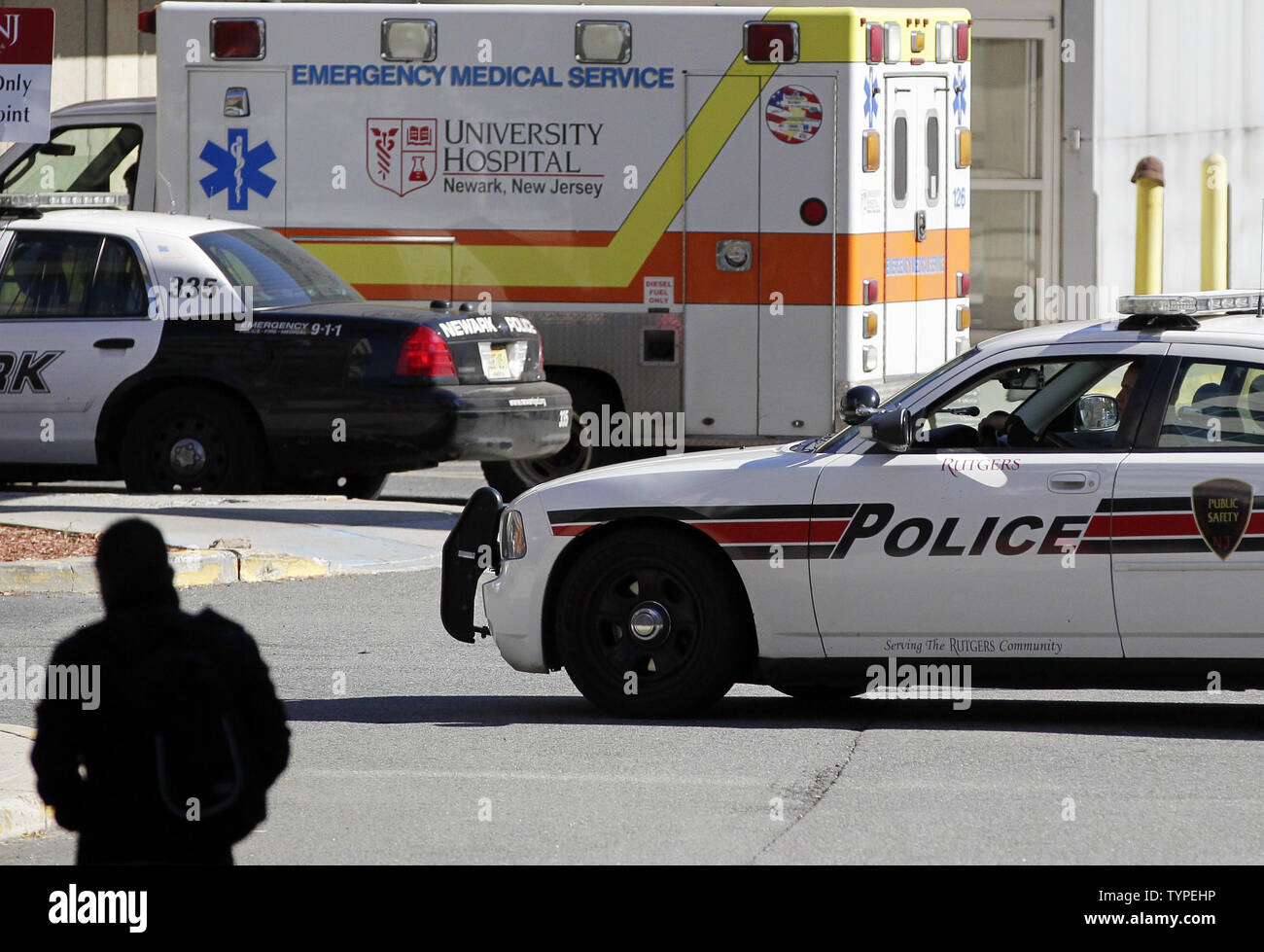 Newark police car hi-res stock photography and images - Alamy