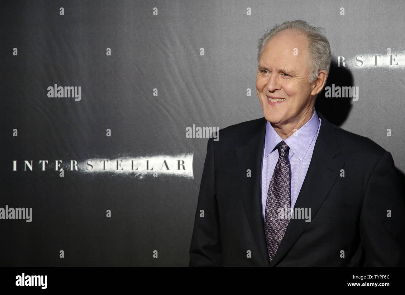 John Lithgow arrives on the red carpet at the 'Interstellar' New York ...