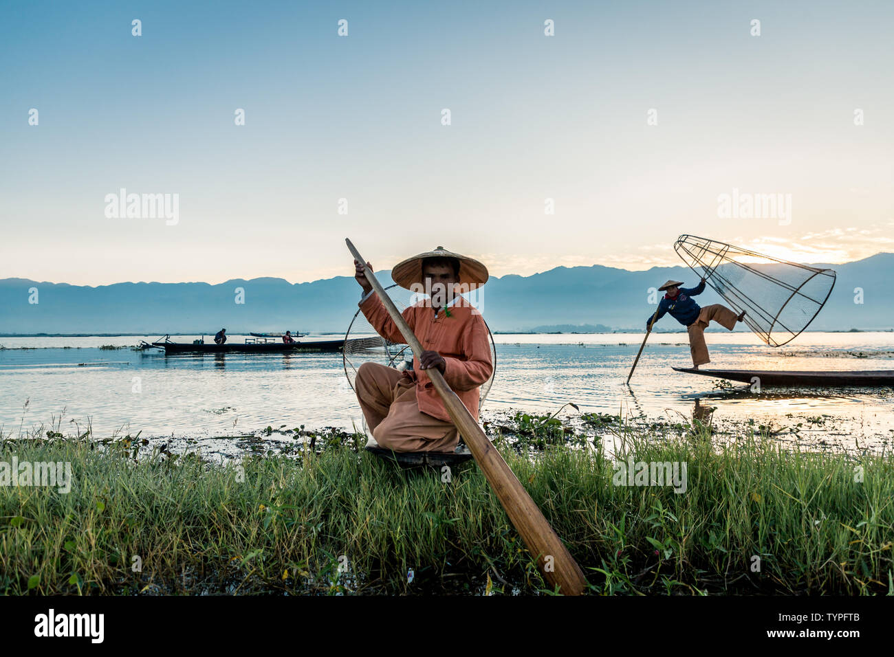 One Legged Fisherman High Resolution Stock Photography and Images - Alamy
