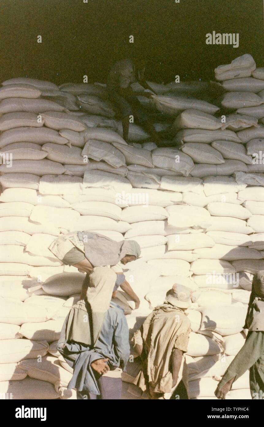 MEN GATHERING BAGS Stock Photo - Alamy