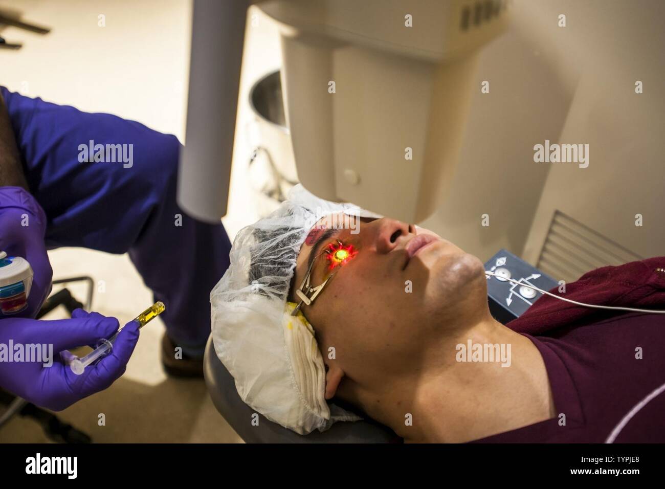 Cadet Saverio Macrina, U.S. Military Academy West Point, receives ...