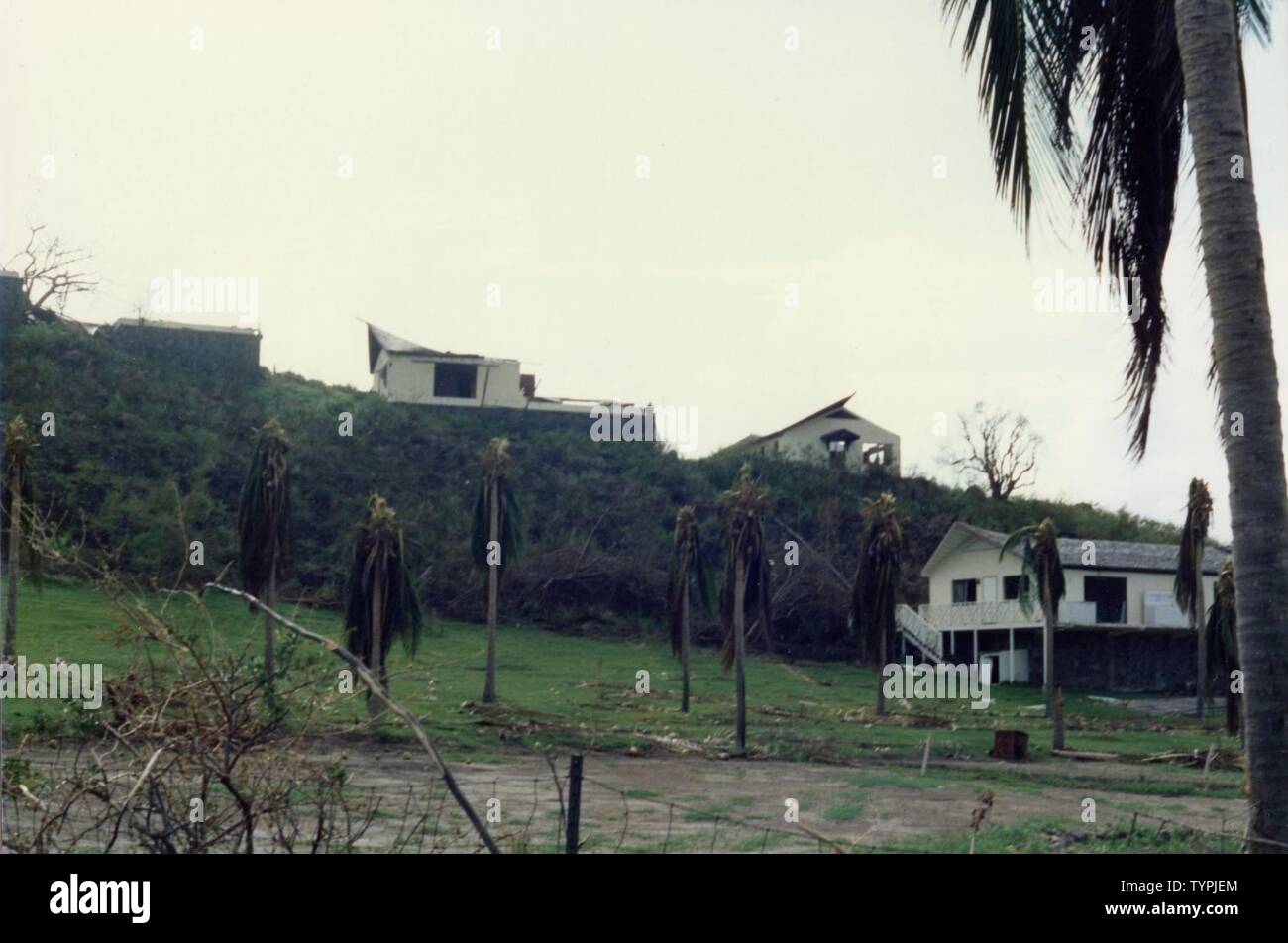 GROUND LEVEL VIEW OF TWO HOUSE - ON A HILL AND GROUND LEVEL Stock Photo ...
