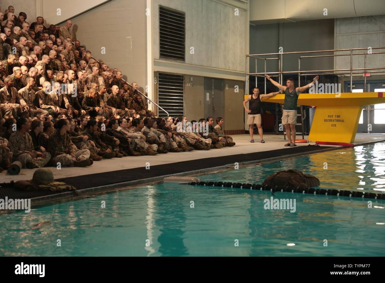 U.S. Marine Corps Sgt. James A. Gantose, Marine Combat Instructor of ...