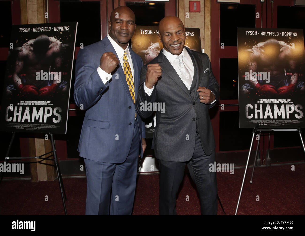 Evander holyfield ear hi-res stock photography and images - Alamy