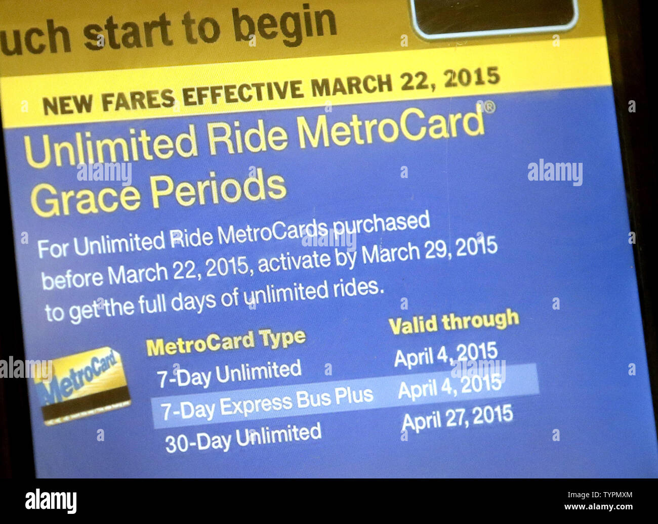 Mta fare hikes on subways hi-res stock photography and images - Alamy