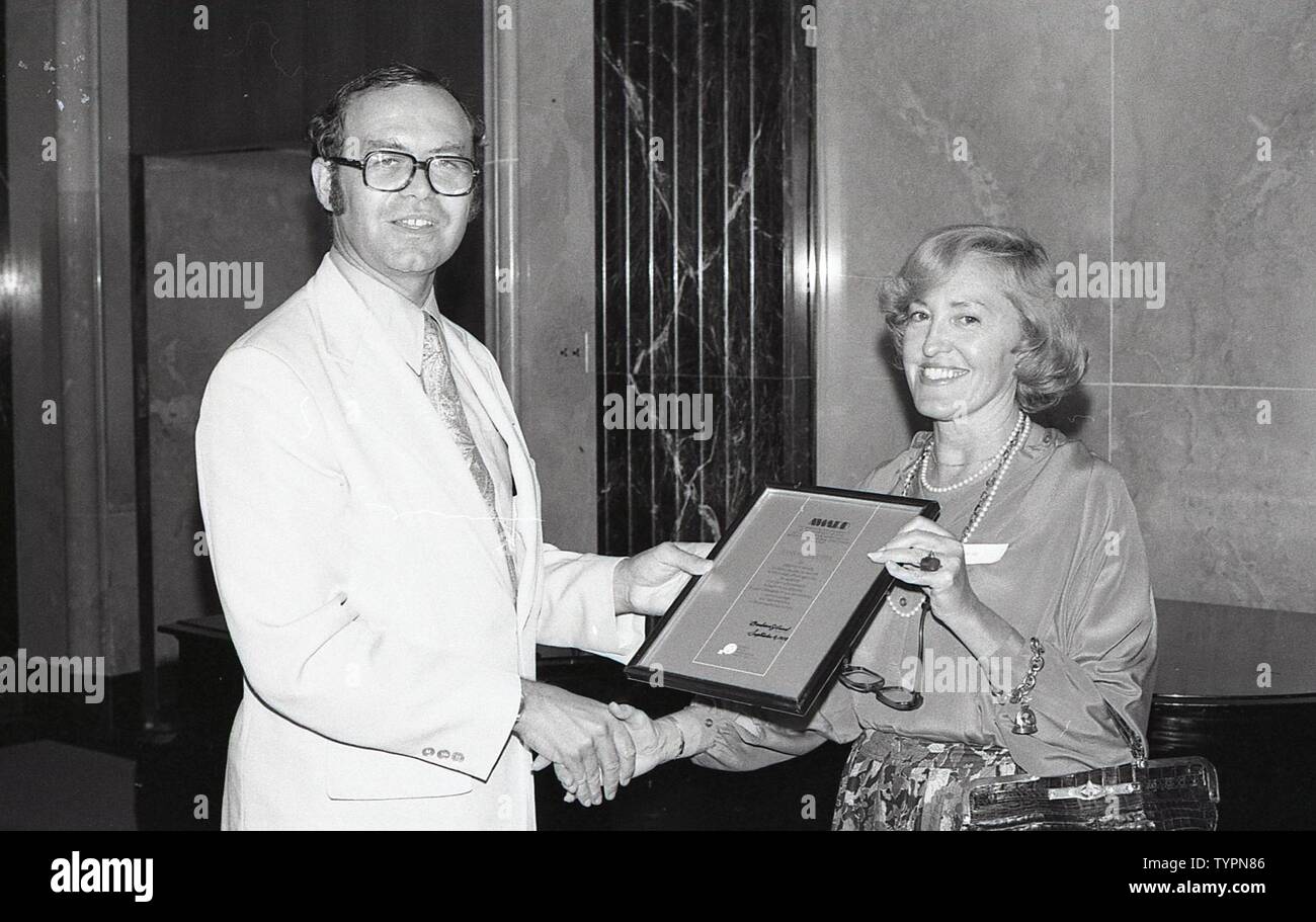 9-11-78 JIM ACTION-GULLIVAN - Giving awards and recognition Stock Photo ...