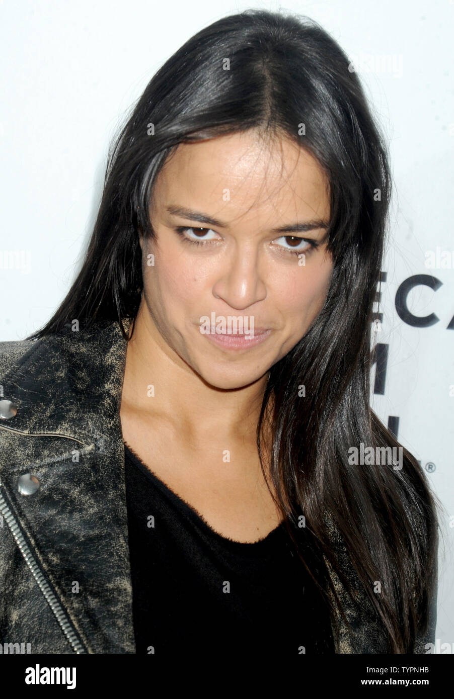 Michelle Rodriguez arrives on the red carpet at the Opening Night ...
