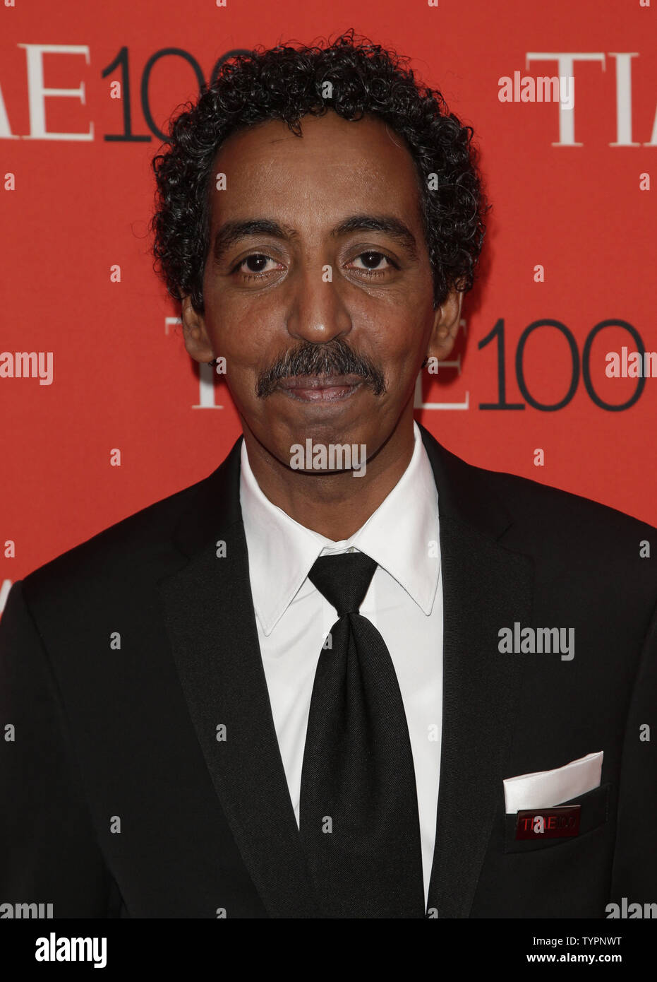 Mustafa Hassan arrives on the red carpet at the TIME 100 Gala at ...