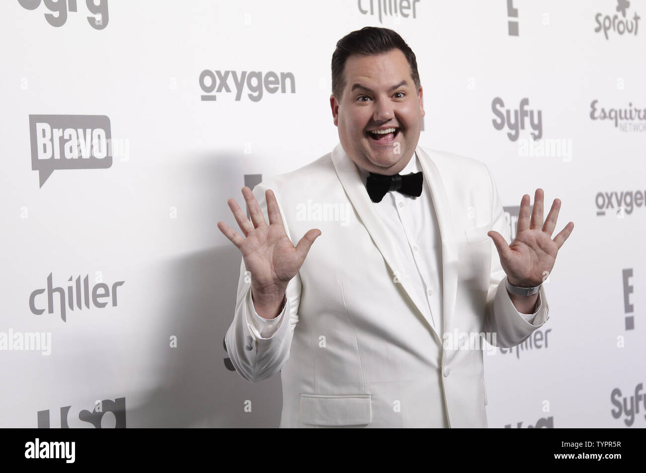 Ross Mathews arrives on the red carpet at the 2015 NBCUniversal Cable ...