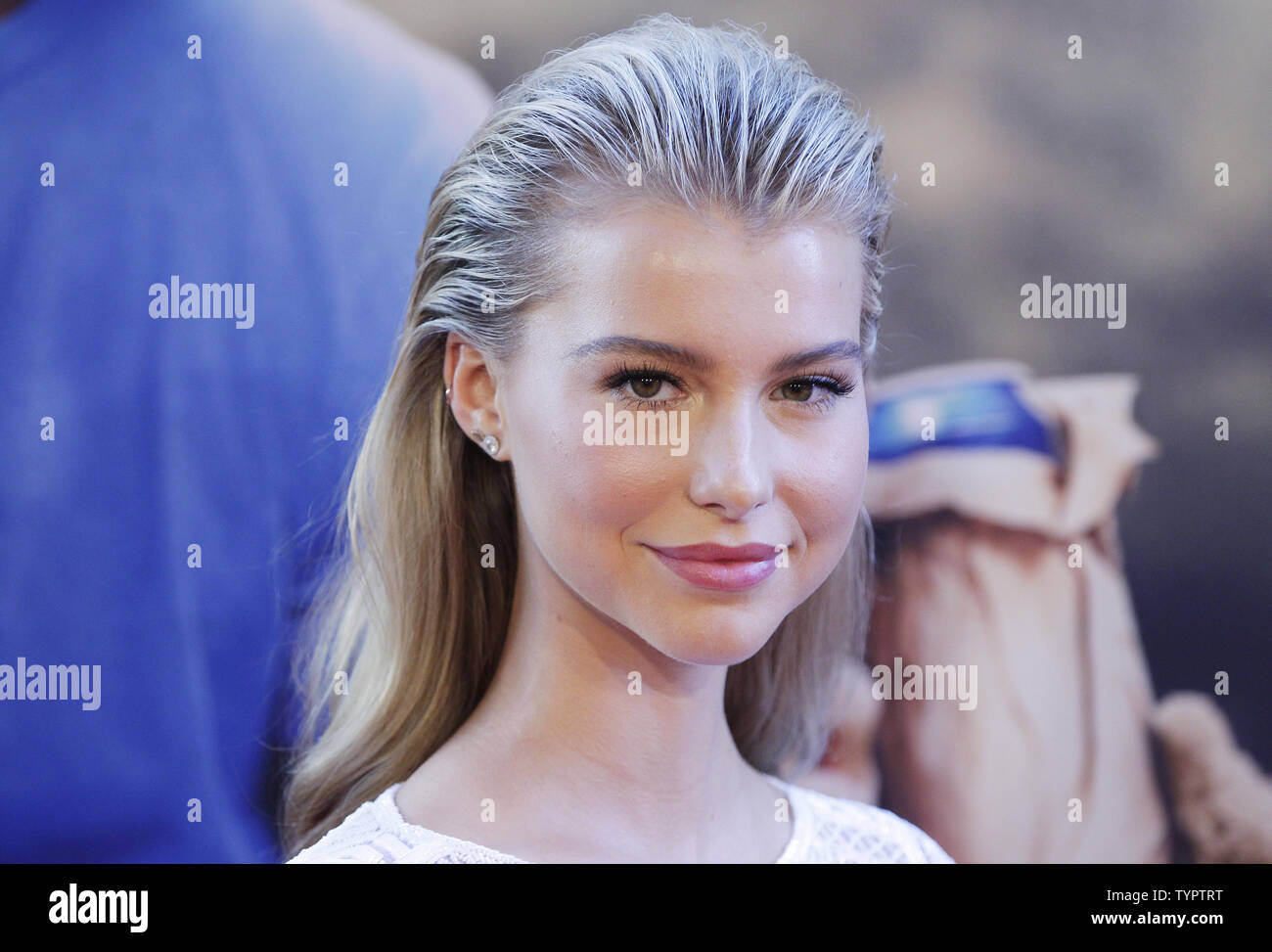 Lexi Atkins arrives on the red carpet at the New York Premiere of Ted 2 ...