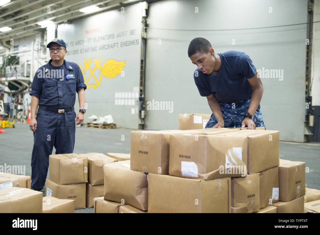 SASEBO, Japan (Nov. 21, 2016) Seaman Matthew Daughtry, from Queens, N.Y ...